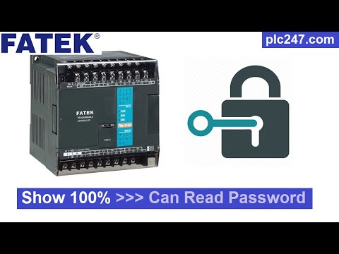 PLC Fatek Password "No Show" 5%