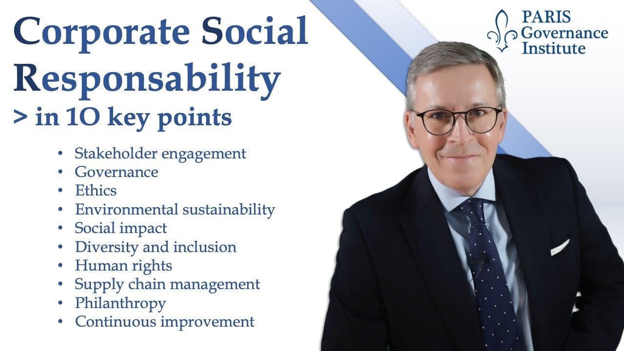 Corporate Social Responsibility in 10 key points. All you need to know in 6 minutes