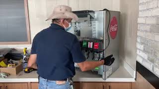 Running a Line Through a Conduit and Setting Up Tubing Lines