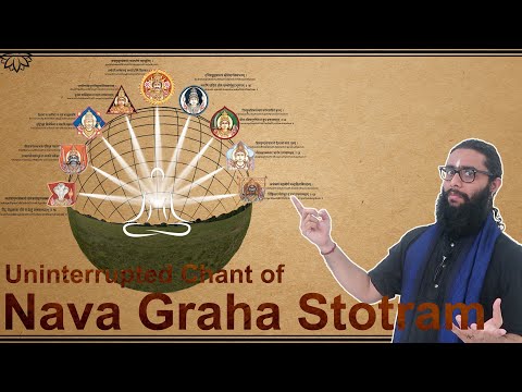 Powerful Stotram on the Nava-Grahas (Nine Influences on Earth) - Uninterrupted Chant