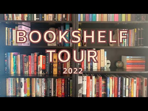 BOOKSHELF ORGANIZATION 2022 📚 | bookshelf tour in my new home