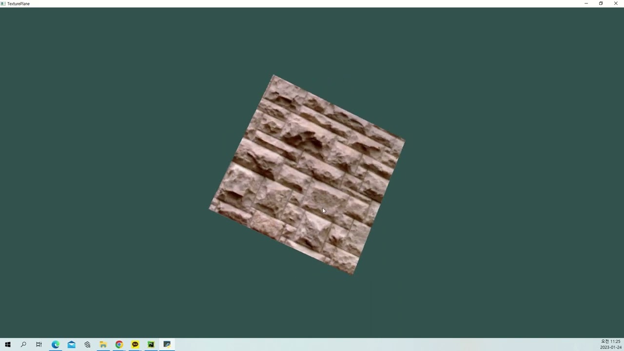 VTK Python Example - TexturePlane