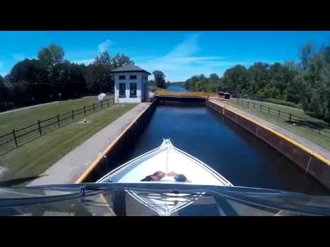 Erie Canal Lock 21 time lapse