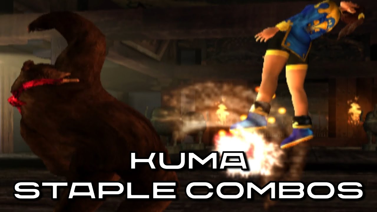 TEKKEN TAG | Kuma Staple Combos