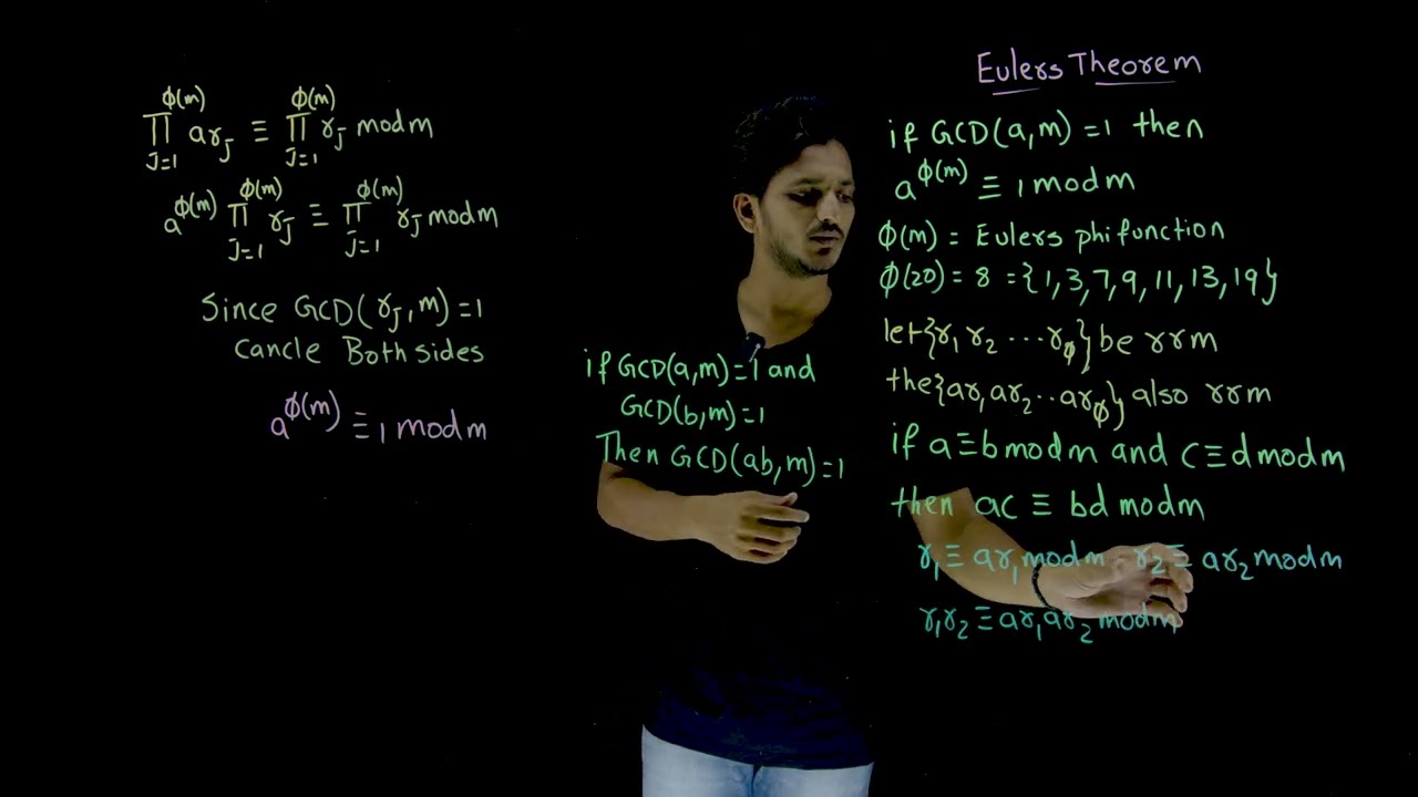 Eulers Theorem Proof || Lesson 131.3 || Discrete Mathematics || Learning Monkey ||