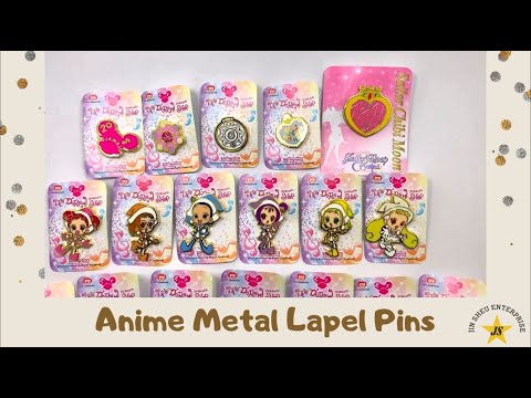Wholesale Custom Anime Metal Lapel Pins Manufacturer | Jin Sheu