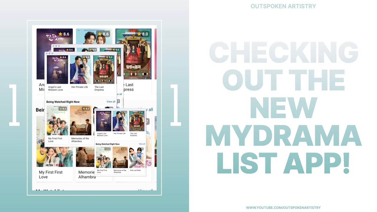 [ EXPLORE TAB ] Exploring the new mydramalist (database) app for drama watchers!