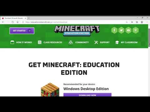 How to download minecraft for free (education edition)