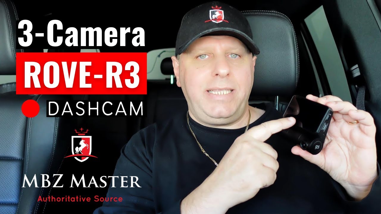 3 Rotatable Cameras | ROVE-R3 Dashcam Review! – MBZ Master