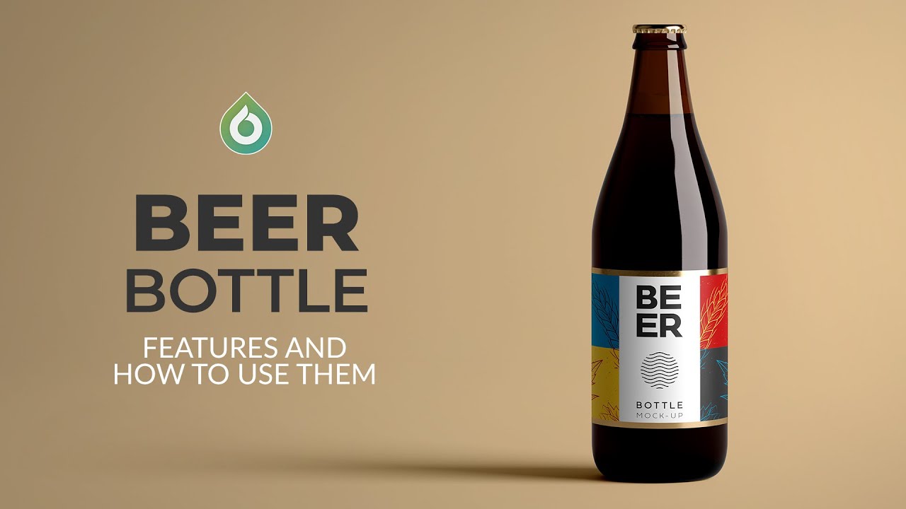 Beer Bottle XL #1 Mock-Up | How To Use