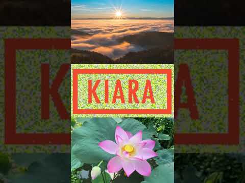 ☀️ KIARA - HINDU girl names | KIARA Name WhatsApp Status | #Shorts