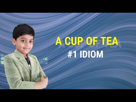 FOOD IDIOM | CUP OF TEA | Meaning in english ||