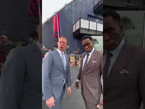The 2 Robbies vs The 2 Cooligans at the Premier League Fan Fest 😙 🎥 : #myplmorning #zoolander