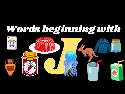 Words beginning with alphabet J