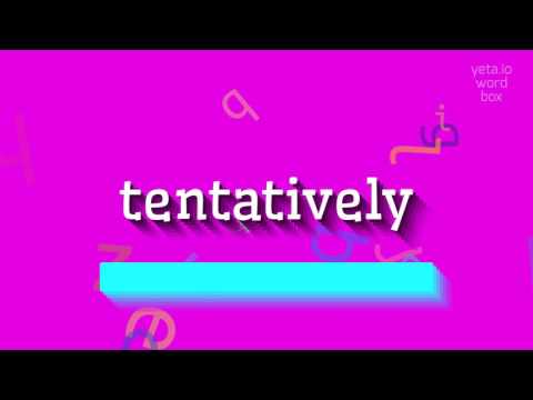 How to say "tentatively"! (High Quality Voices)