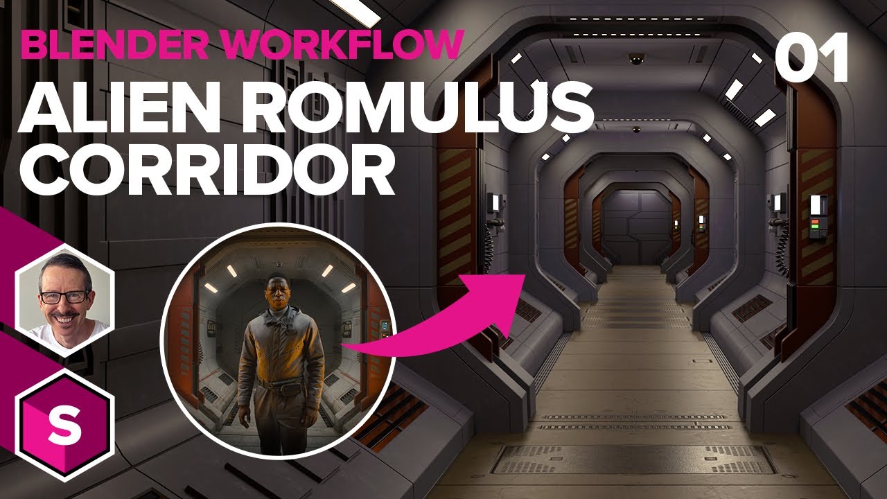Alien Romulus Corridor Recreation, Part I: Blender Workflow | Boris FX