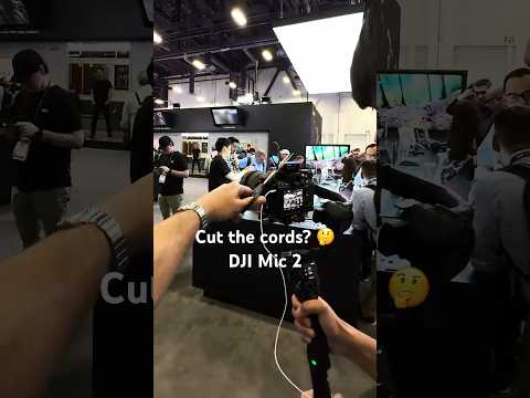 Cut the cords ✂️ Elevate your audio setup with the DJI Mic 2 Camera Adapter🎬