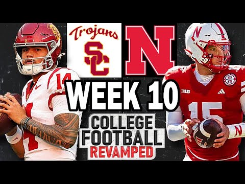 USC at Nebraska - Week 10 Simulation (2025 Rosters for NCAA 14)