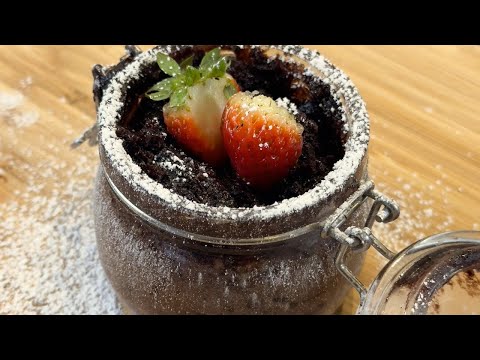 15 Minutes - No Oven-Baked Brownies- Bain Marie Method