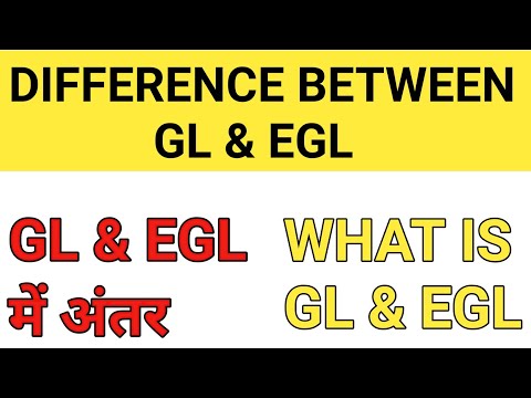 Difference Between GL & EGL। What is GL & EGL। Civil Engineering Basic Knowledge। Civil Interview