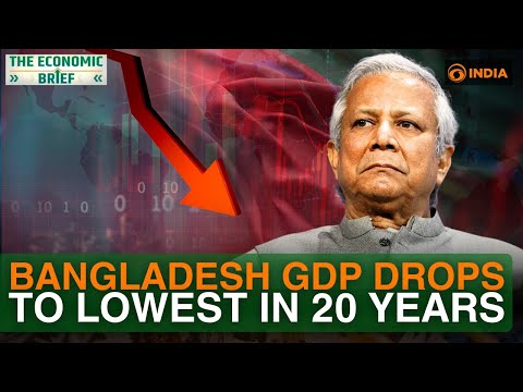 Bangladesh GDP hits 20-year low as Yunus fails to control economic crisis
