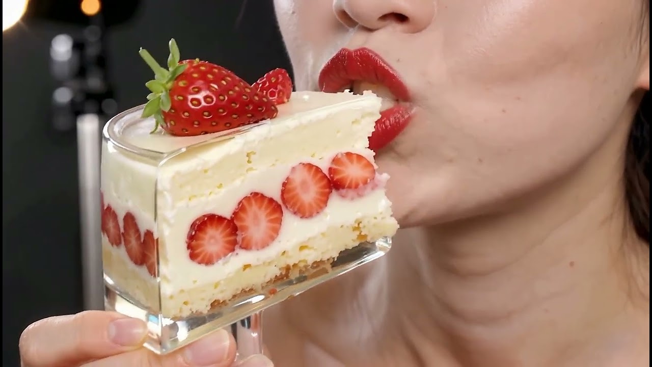 Strawberry Cake AI Video by Seedance-1-Pro [75/100]