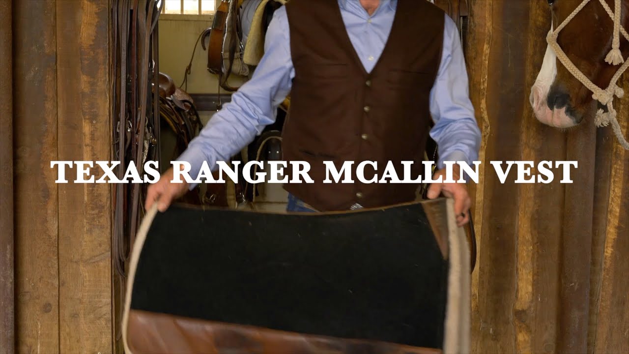 829TX - Texas Ranger McAllin Vest