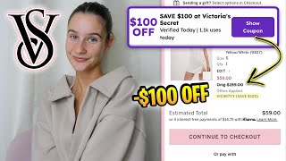 USE this Victoria's Secret Promo Code to save $100 & get FREE CLOTHES! Victoria's Secret Coupon Code