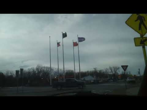 roundabout on HWY5 road & south western Blvd & 4 mile level road rte 438 milestrip