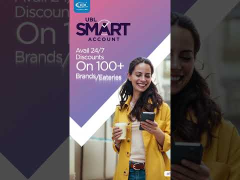 Discounts at 100+ brands with UBL Smart Account!