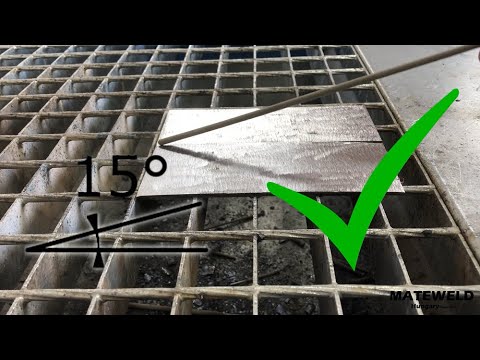 Bevontelektródás ívhegesztés - Vékony lemezen - (1.5mm-2.0mm) Vízszíntes tompavarrat