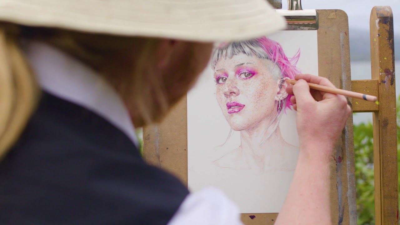 Derwent Lightfast with Artist Jake Spicer