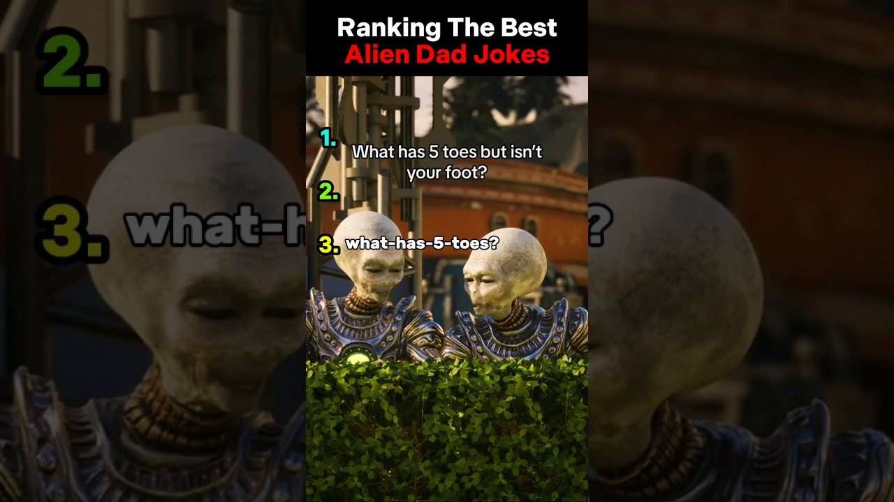 Ranking The Best Alien Dad Jokes