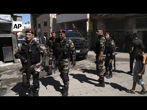 Palestinian President Mahmoud Abbas visits Jenin refugee camp