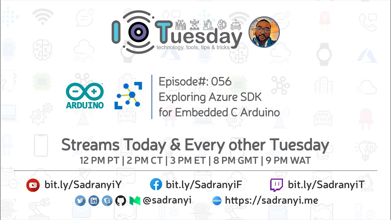IoTTuesday #056: Exploring Azure SDK for Embedded C Arduino
