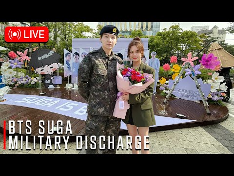 🔴 Suga Officially Discharged from Military Service, Shares Heartfelt Message to Fans and BTS Members