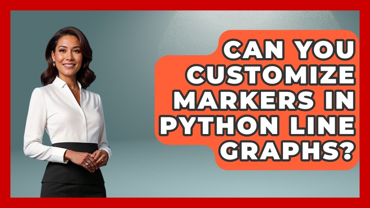 Can You Customize Markers In Python Line Graphs? - Python Code School