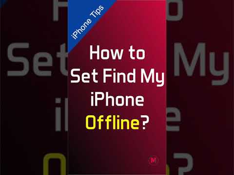 How to Set iPhone's "Find My" Feature with iPhone Offline #shorts