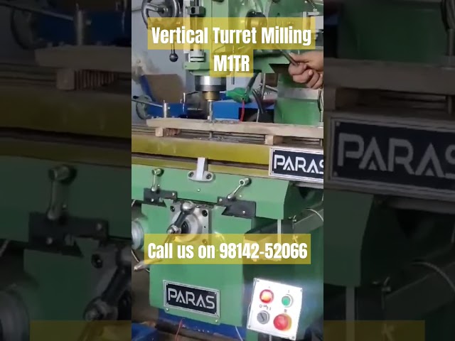 M1TR Turret Milling Machine Fitted with DRO - M1tr Vertical Turret ...