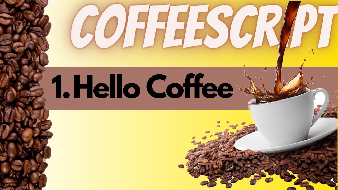CoffeeScript - 1 - Setup and Hello World