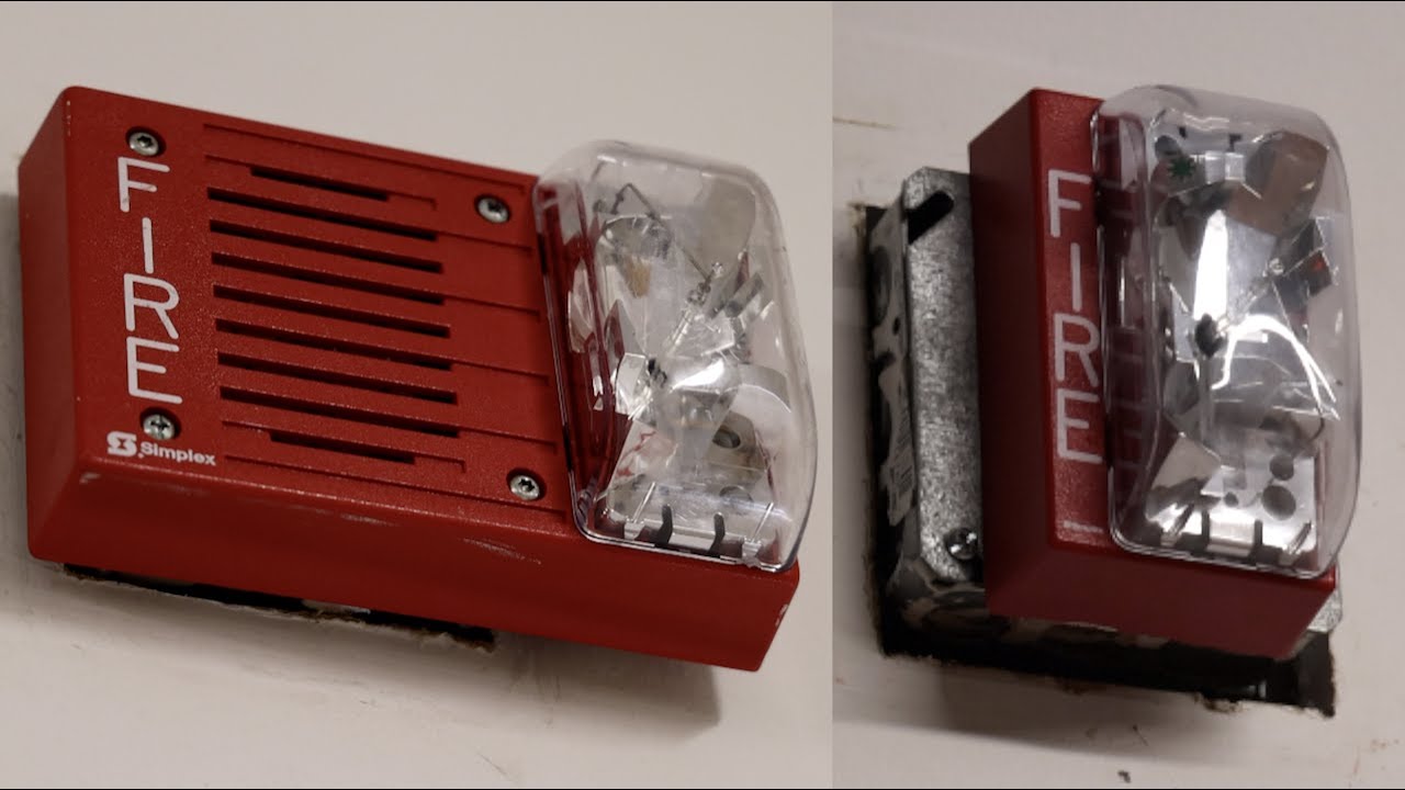 1990s Simplex Fire Alarm Testing | Kidde System Test 25