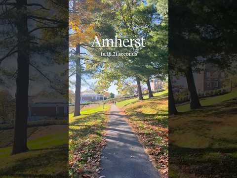 #AmherstCollege in 18.21 Seconds