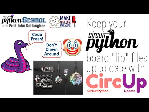 CircUp: Easily Install or Upgrade CircuitPython Libraries