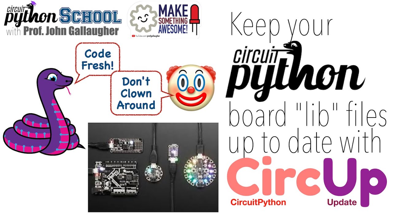 CircUp: Easily Install or Upgrade CircuitPython Libraries