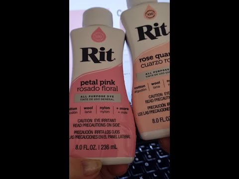 Rit Dye Colour Formulas