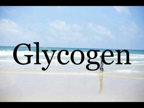 How To Pronounce Glycogen🌈🌈🌈🌈🌈🌈Pronunciation Of Glycogen