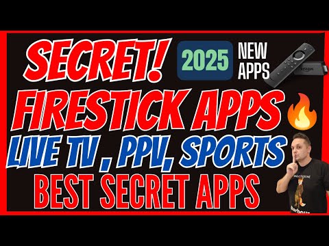 5 Secret Apps! Free Sports, Live TV, Free Movies for ANY Firestick!