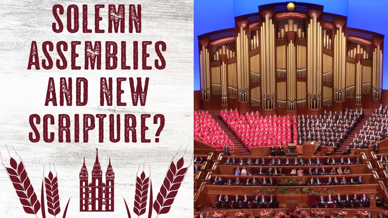 New Church Social Media Post—Solemn Assemblies and New Scripture?