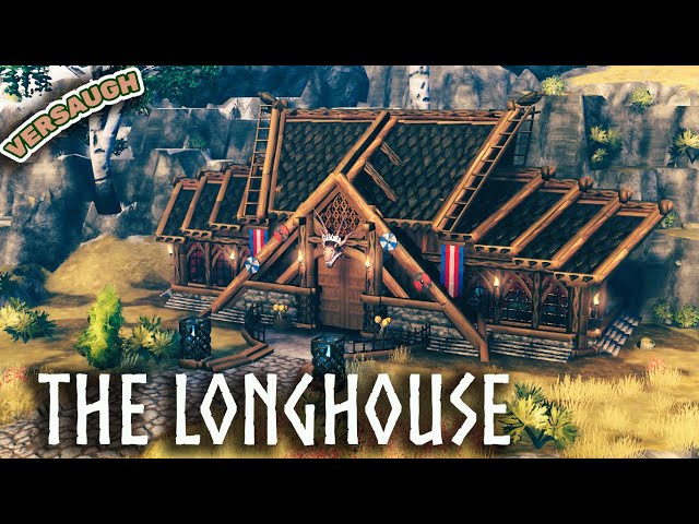 Viking Longhouse V2 Valheim Build