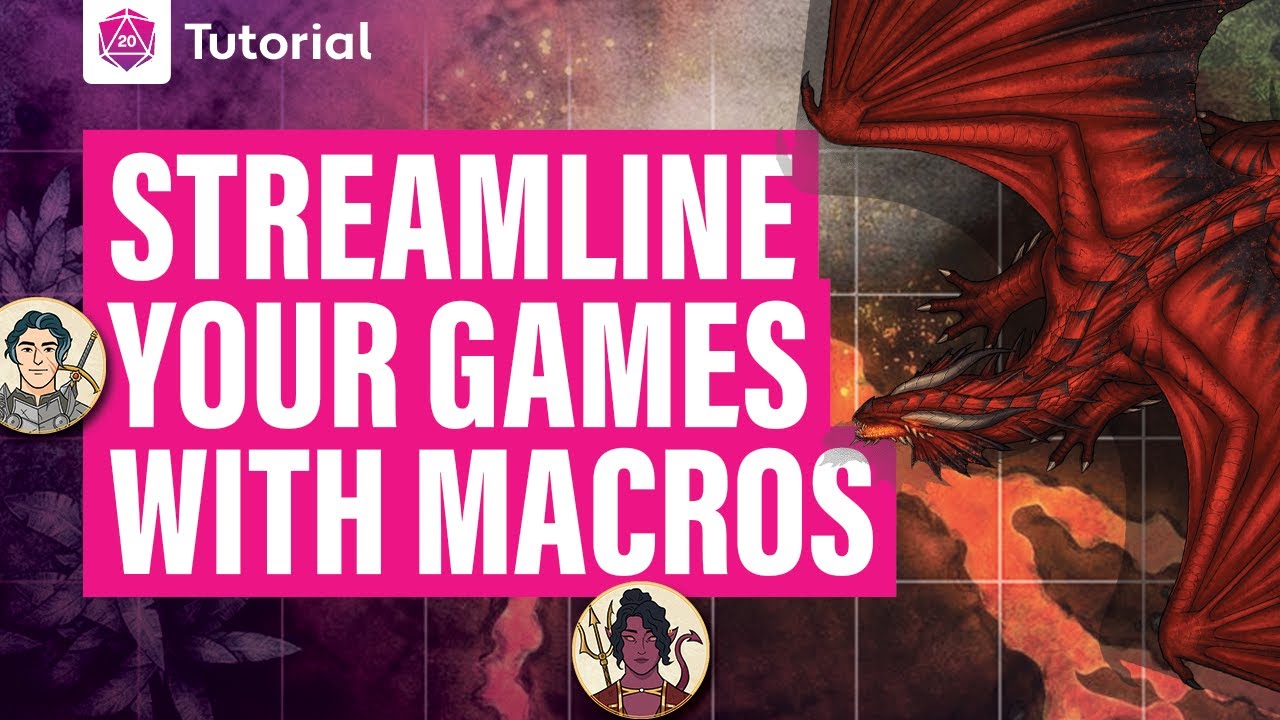 Streamline Your Games with Macros | Roll20 DM Tutorial
